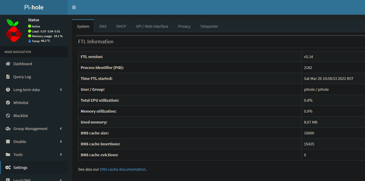 No Blocklists page available · Issue #4662 · pi-hole/pi-hole · GitHub