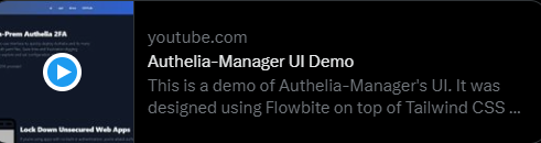 Authelia-Manager: A Web UI for Authelia Configuration and Management ...