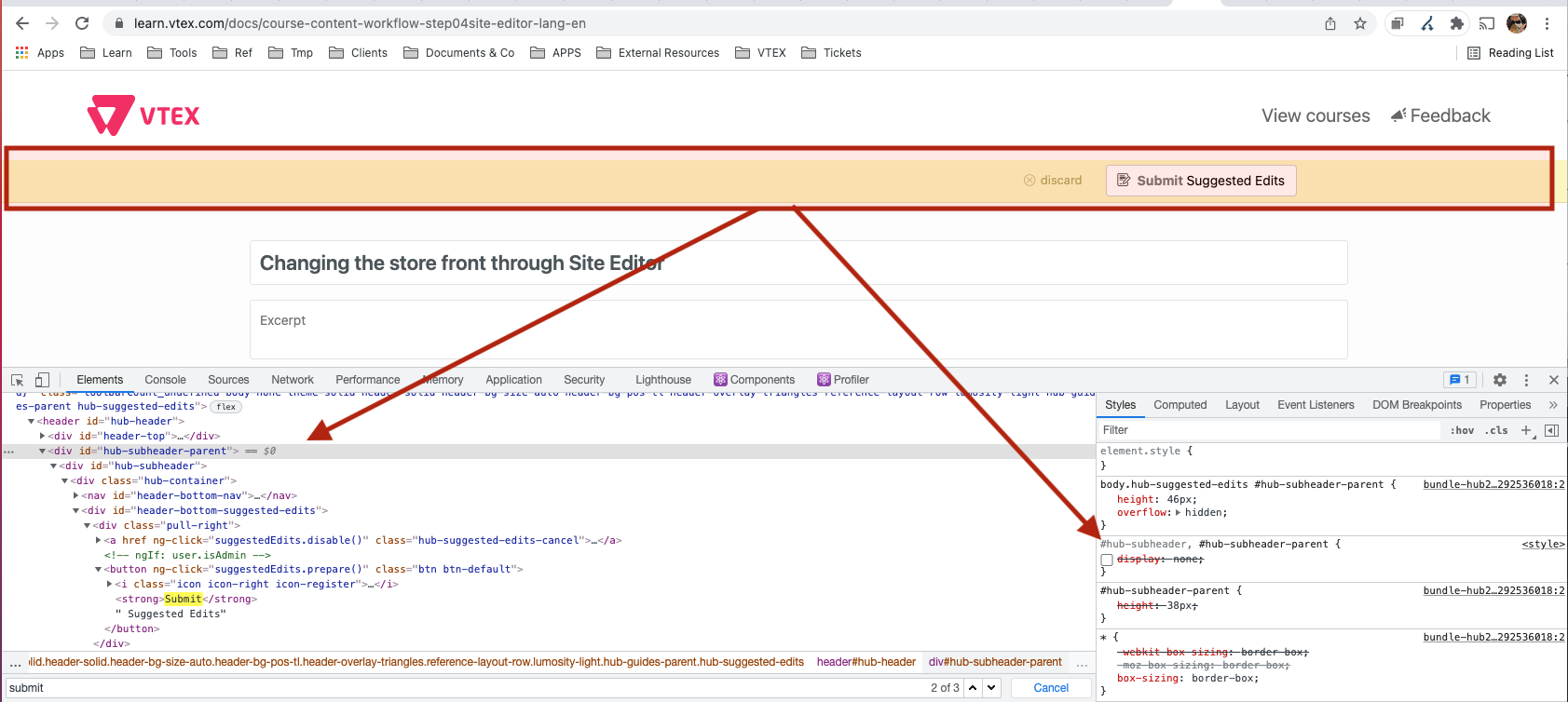 Save button missing on sugggested edits · Issue #193 · vtex/vtex-courses · GitHub
