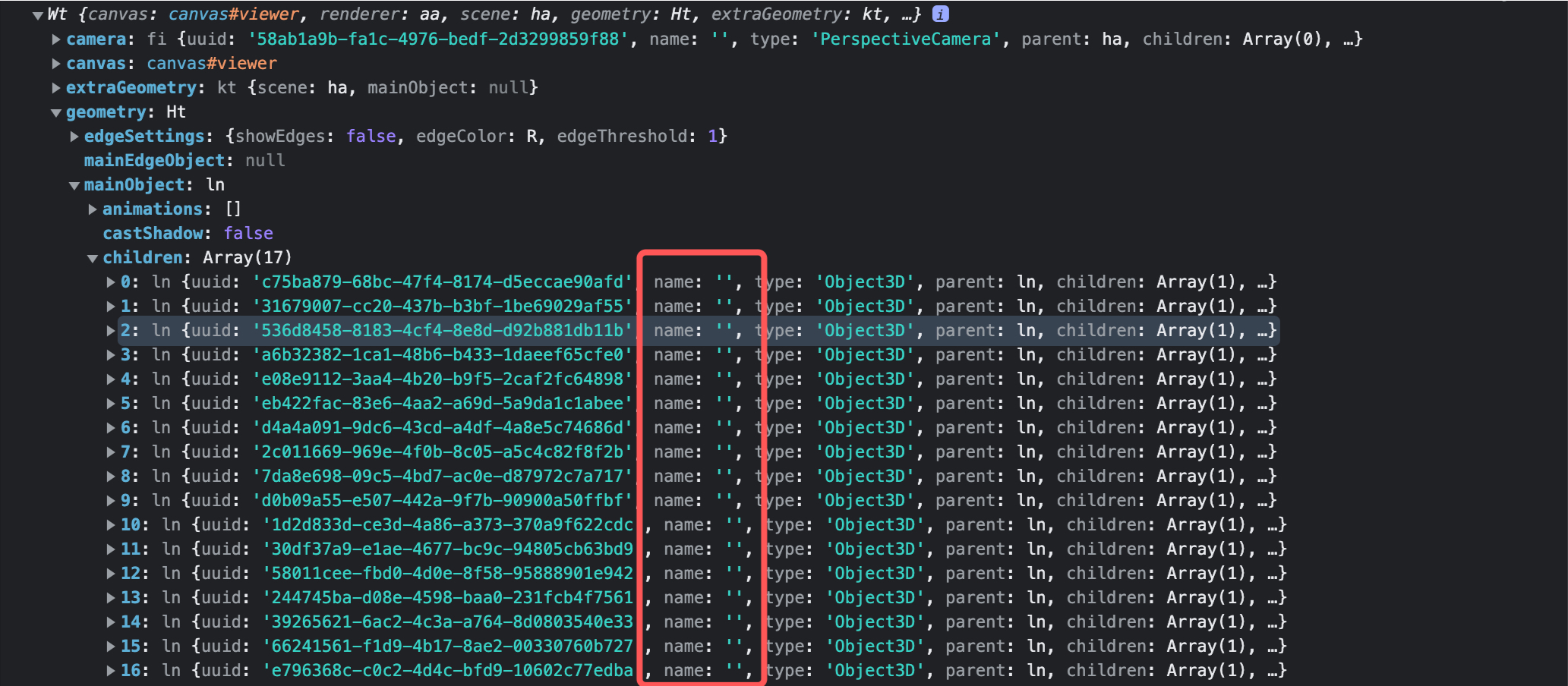 The list of meshes doesn't have names in the Embedded Viewer · Issue #249 · kovacsv ...
