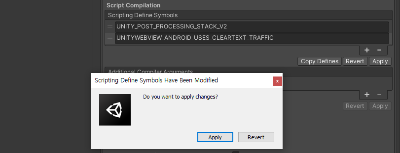 Why Scripting Define Symbols Deleted Script · Issue 760 · Gree Unity Webview · Github