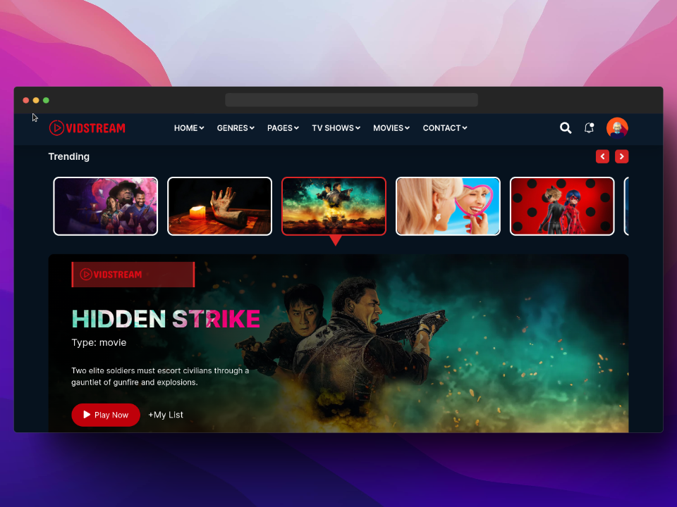 GitHub - Newton-Nganga/vidstream: A Nextjs 13 Typescript Movies ,Shows ...