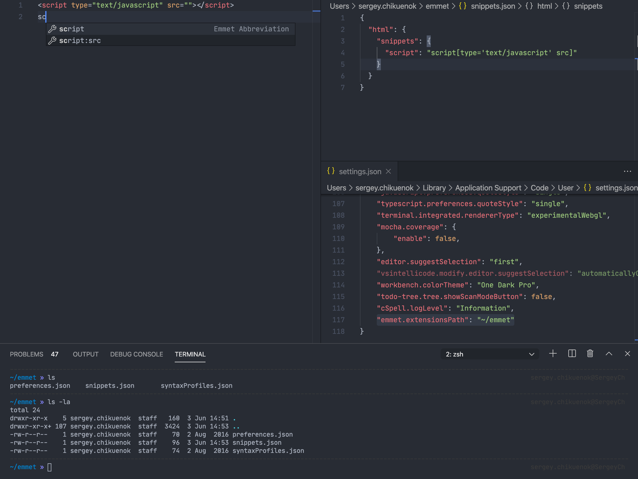 Emmet HTML script tag expansion issue? · Issue #320 · emmetio/emmet · GitHub
