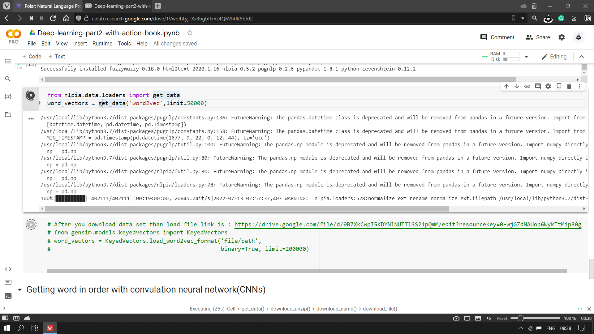 ## nlpia loader get_data() function Not load? · Issue #47 · totalgood/nlpia · GitHub