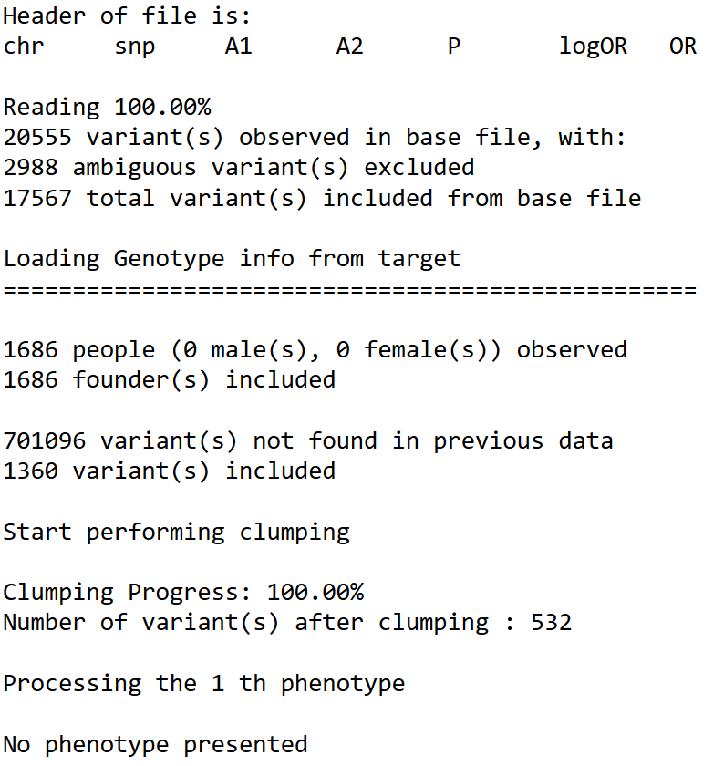PRSice (v2.3.0) will not generate 'all_score' file unless phenotype is present · Issue #199 ...