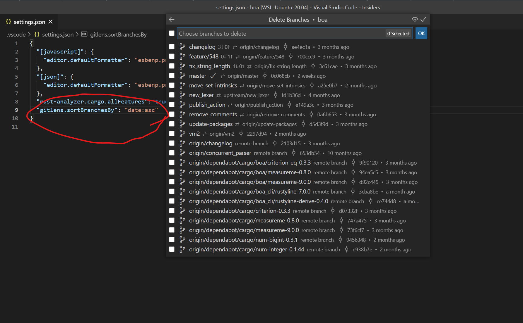 Sorting is lost once you start filtering · Issue #1144 · gitkraken/vscode-gitlens · GitHub