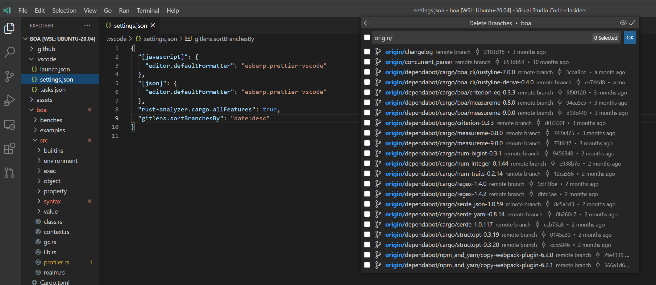 Sorting is lost once you start filtering · Issue #1144 · gitkraken/vscode-gitlens · GitHub
