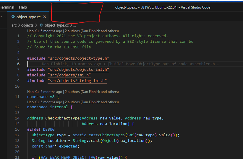 Dark+ V2: hard to distinguish title bar from tab bar · Issue #173706 · microsoft/vscode · GitHub