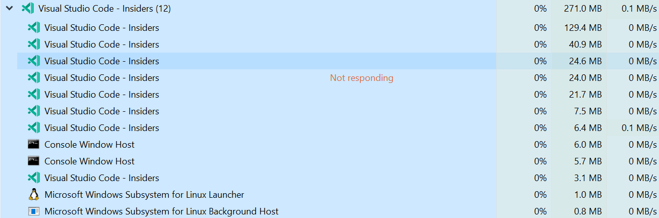 VSCode crashes when launching from --verbose mode in WSL · Issue ...