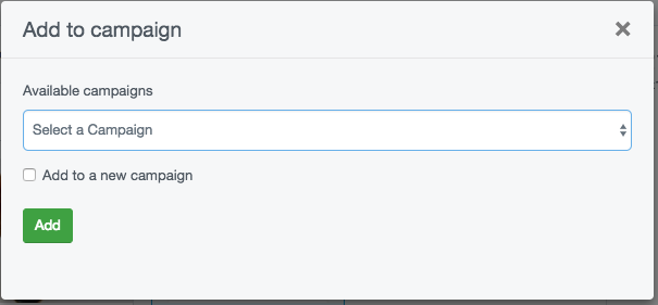 Create campaign from pages/assets section · Issue #161 · silverstripe/silverstripe-admin · GitHub