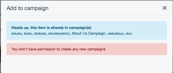 Create campaign from pages/assets section · Issue #161 · silverstripe/silverstripe-admin · GitHub