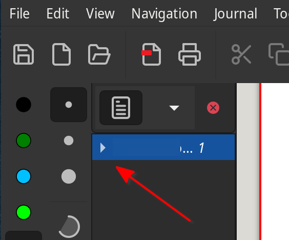 PDF as background: Expanding / Collapsing a section of the TOC makes ...