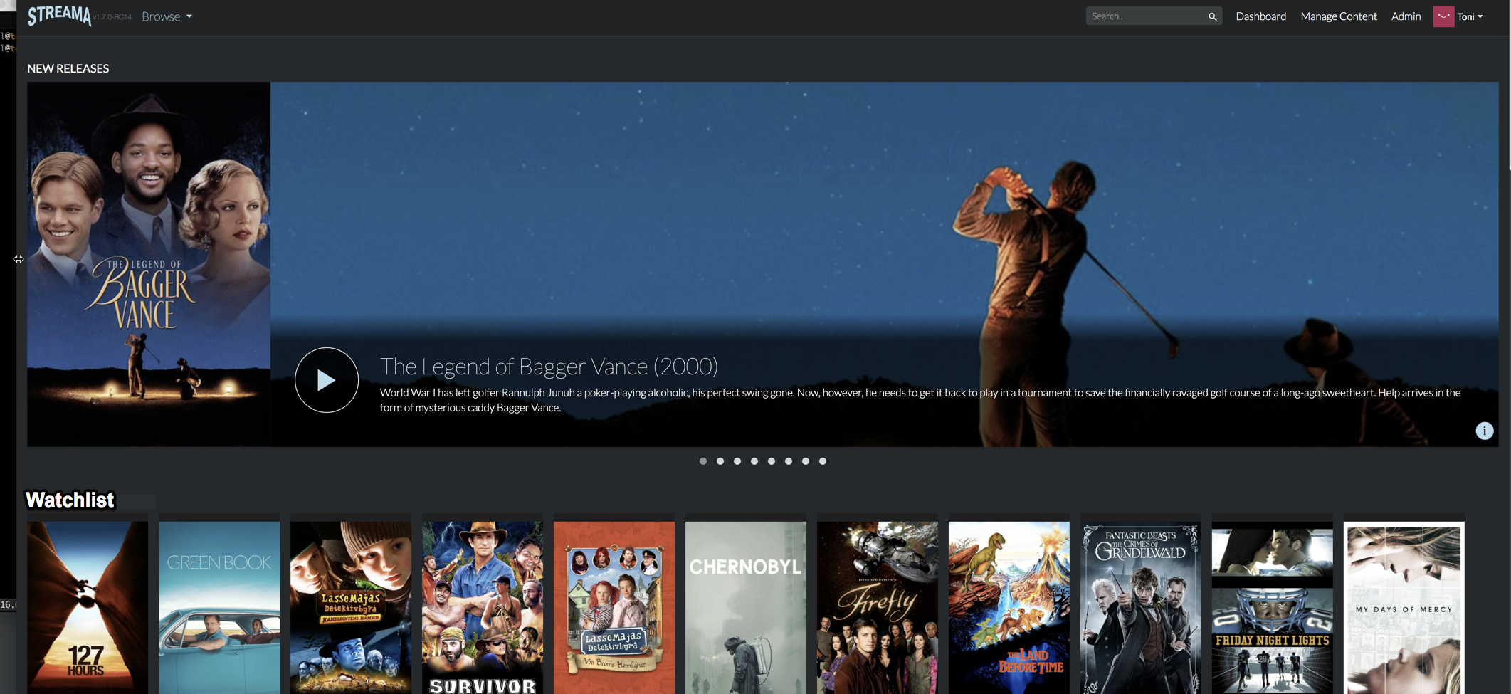Watchlist · Issue #590 · streamaserver/streama · GitHub