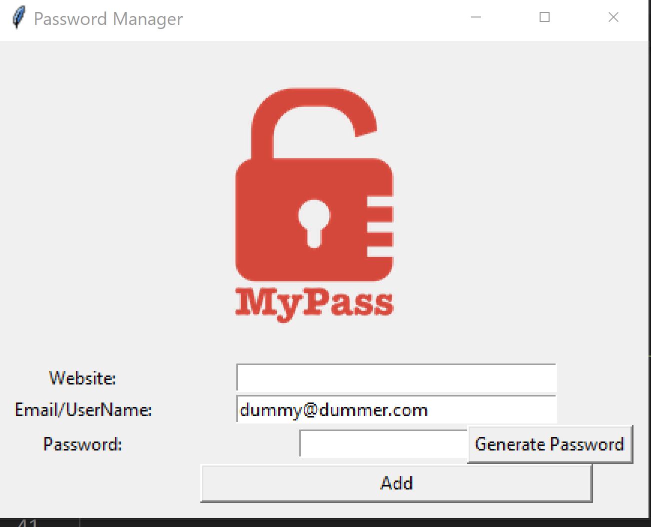 GitHub - adicohen28x/PasswordManager