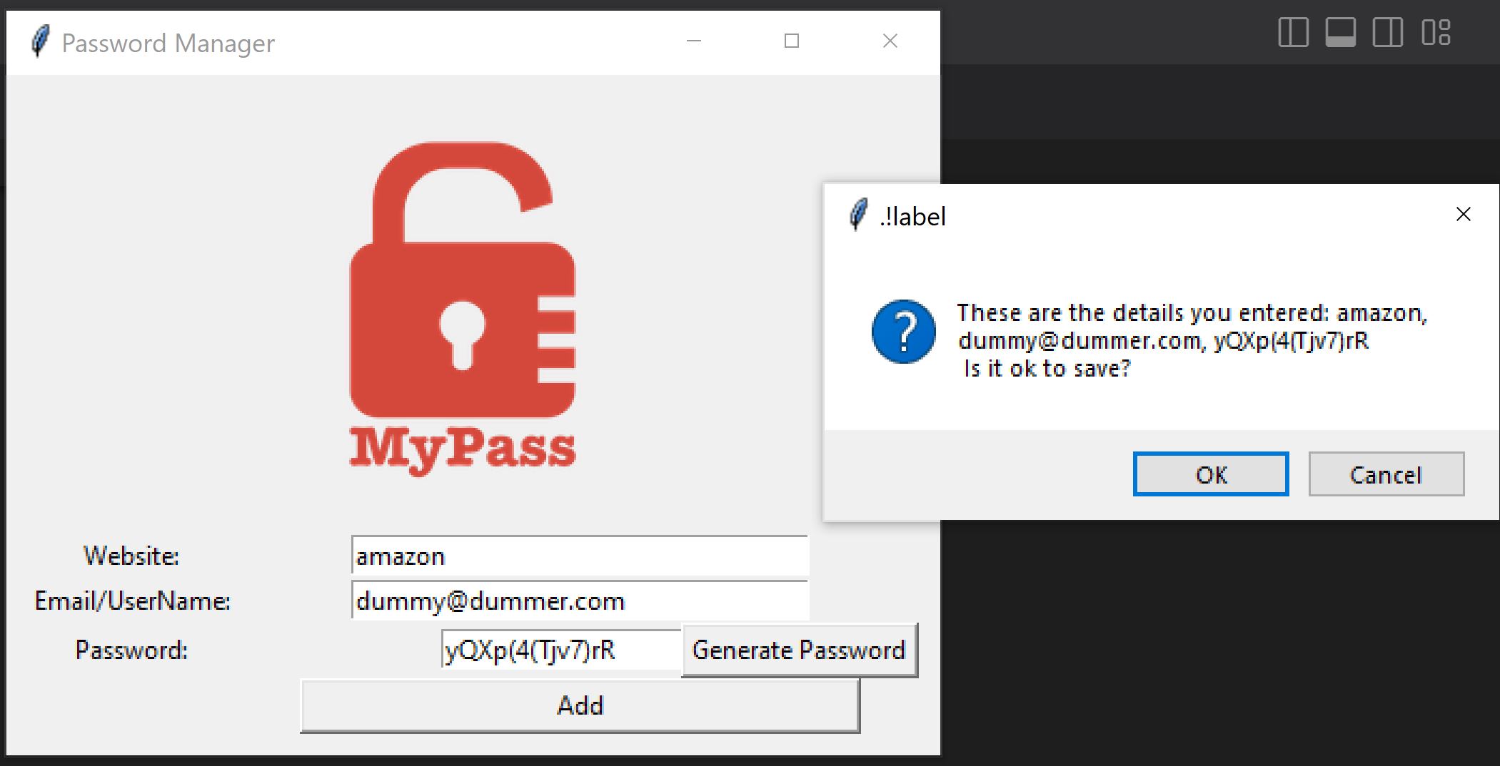 GitHub - adicohen28x/PasswordManager
