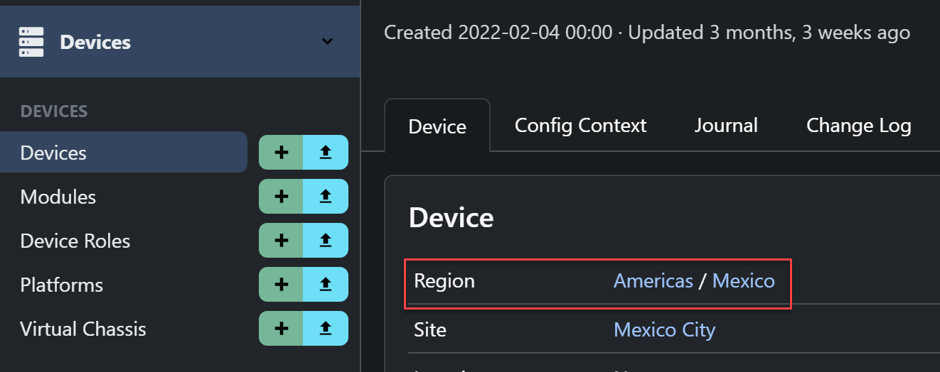 Missing Region Column On Devices Object · Issue 10359 · Netbox Communitynetbox · Github