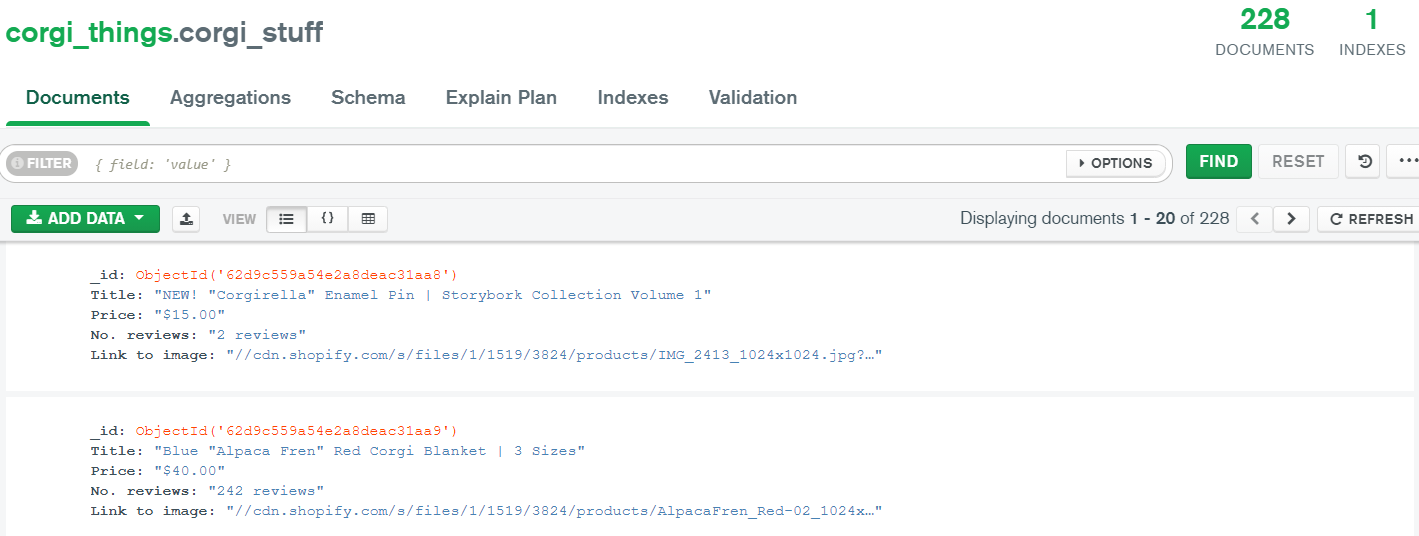 GitHub - AndraPopa/Webscraping-Corgi-Ecommerce-website