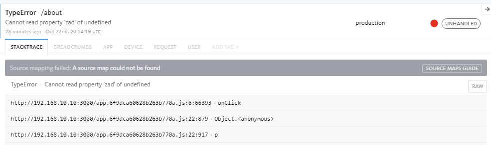 Cannot get sourcemaps to work for uploaded files · Issue #5 · bugsnag/webpack-bugsnag-plugins ...