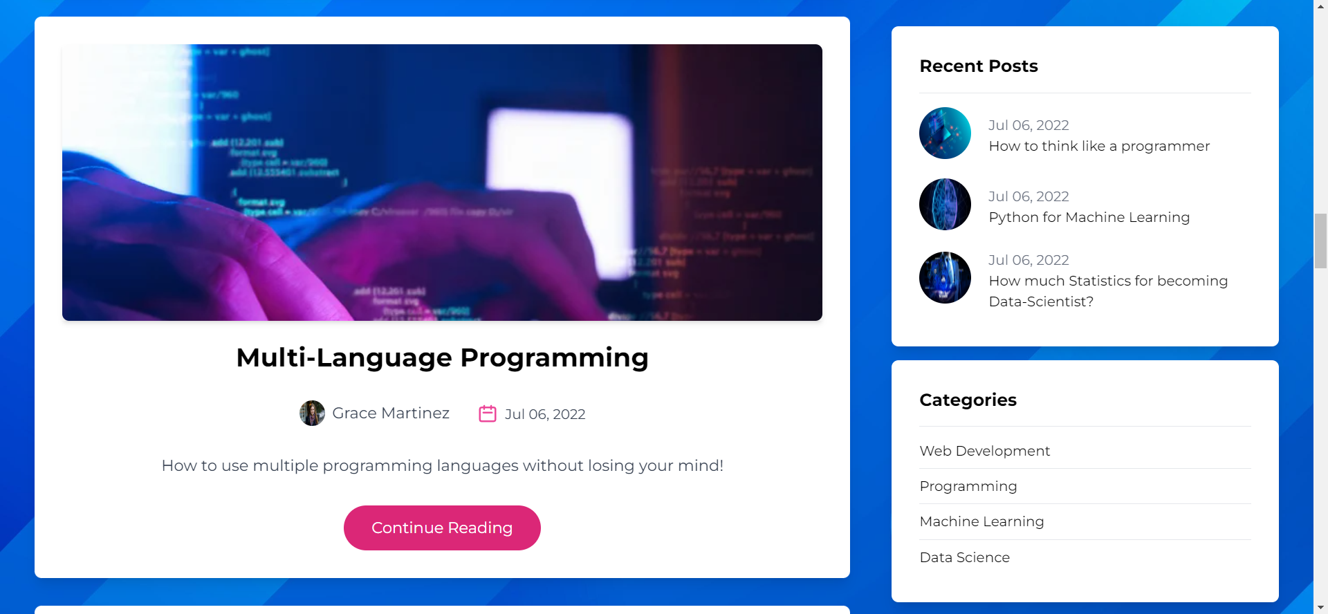 GitHub - DevShah3007/Tech-Blog: See tech-blogs from top coder, developers, computer scientist here!
