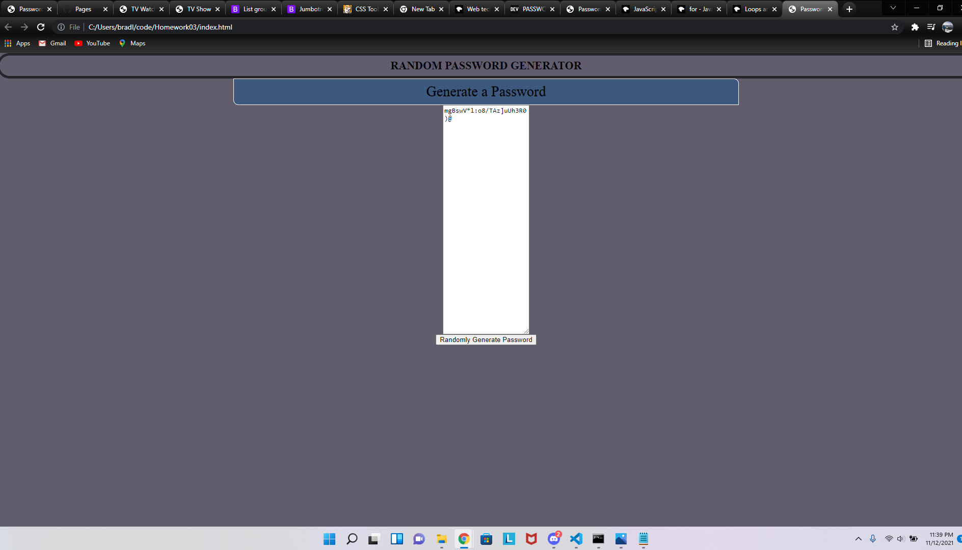 GitHub - bradleyjosephh/Password_Generator