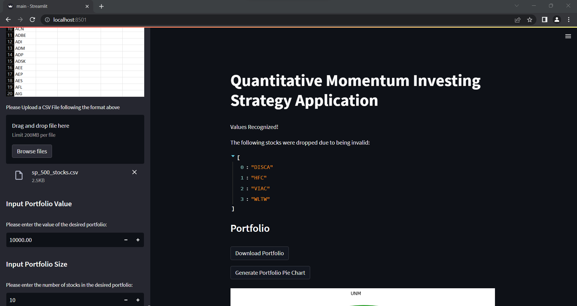 GitHub - schen5632/Quantitative-Momentum-Investing-Application