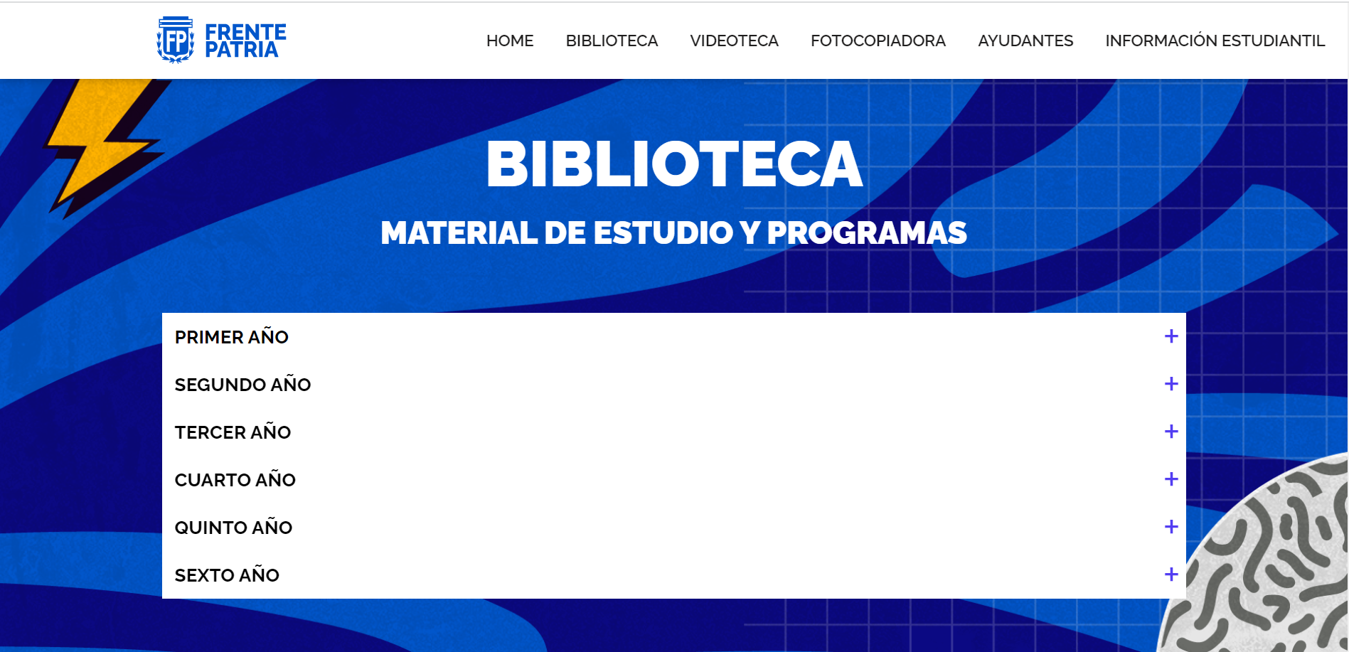 GitHub - MarucoMass/Frente-Patria: Sitio web de encargo