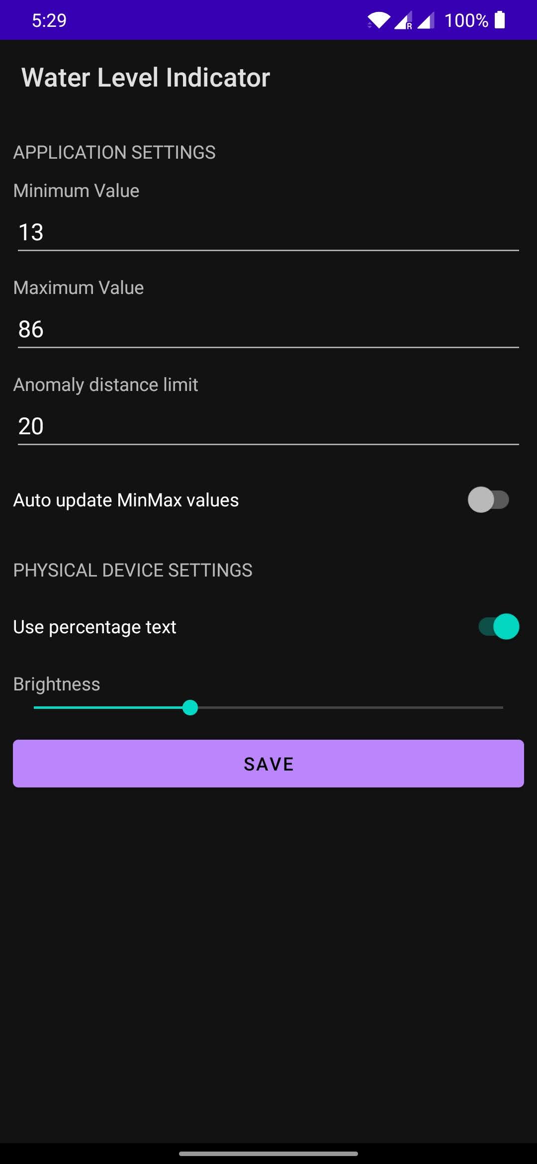 Github Moonblade Water Level Indicator