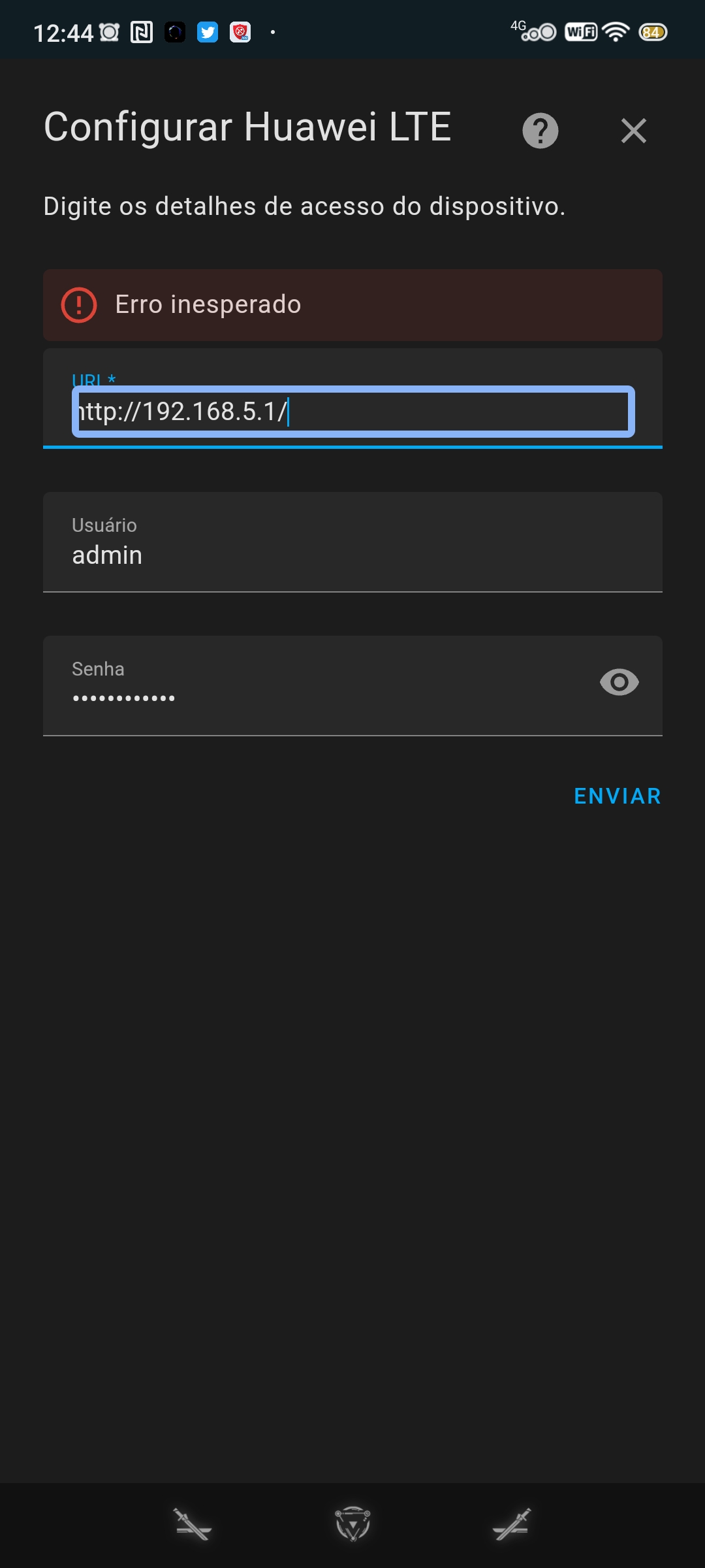 Huawei LTE Failed to add device · Issue #86805 · home-assistant/core · GitHub