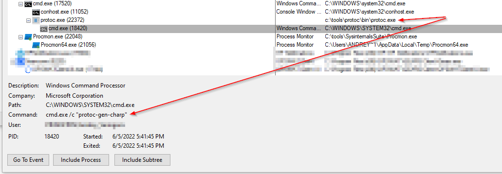 'protoc-gen-charp' is not recognized as an internal or external command · Issue #10109 ...