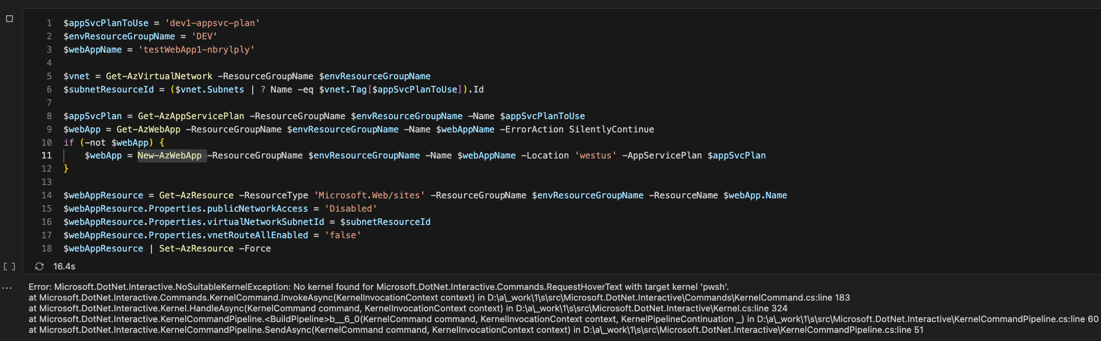 Microsoft.DotNet.Interactive.NoSuitableKernelException: No kernel found for SubmitCode: · Issue ...