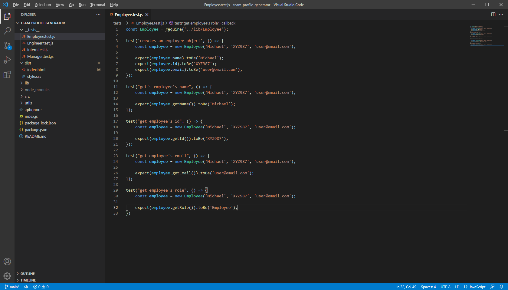GitHub - Mouse0226/team-profile-generator