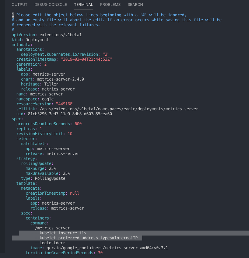 30 Wont Work Reststoragego101 Unable To Fetch Node Metrics For Node K8sdev01 No Metrics