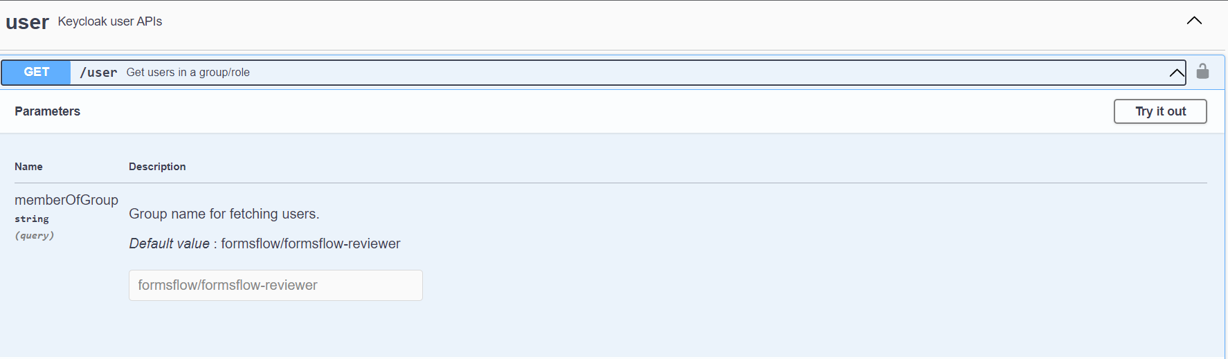 How can we get Users in a Group in form flow? Is it possible to get users along with their ...