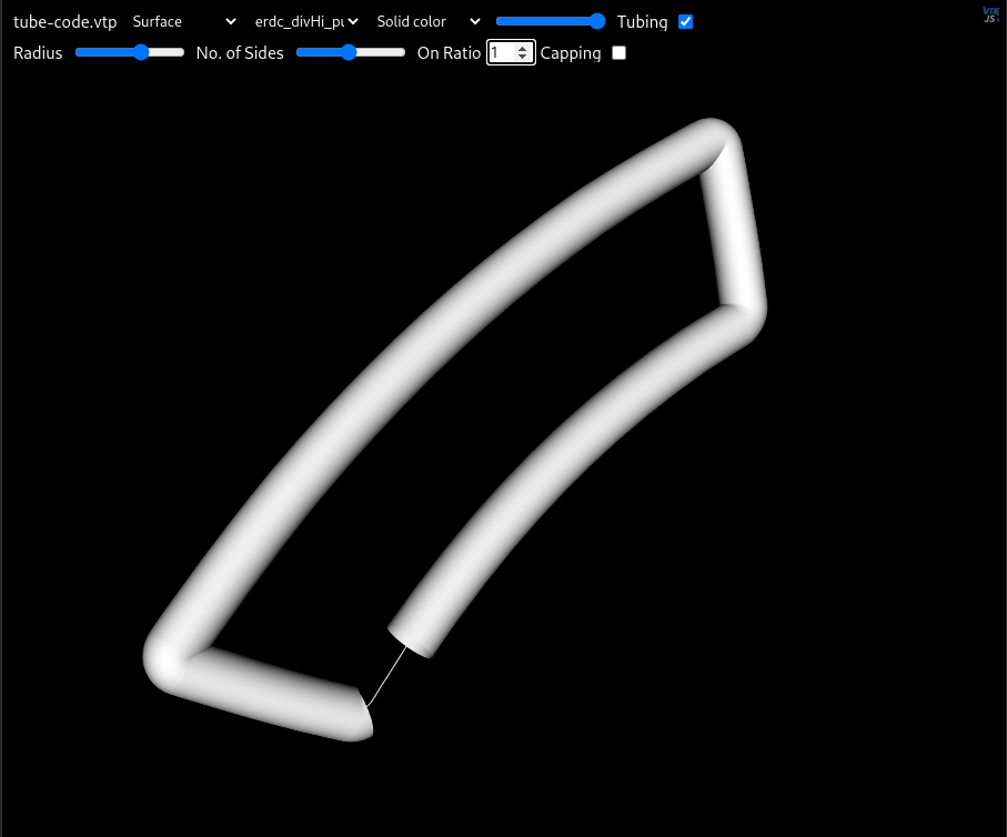 Tube filter glitch · Issue #1546 · Kitware/vtk-js · GitHub
