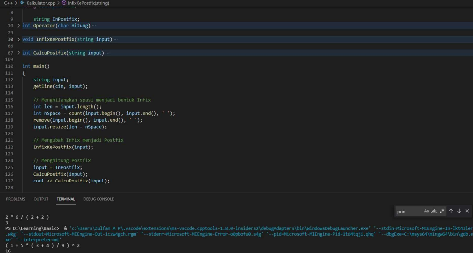 GitHub - zulfanandria/Kalkulator-Sederhana