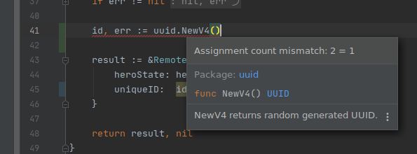 When build: "multiple-value uuid.NewV4() in single-value context" on Arch Linux · Issue #745 ...