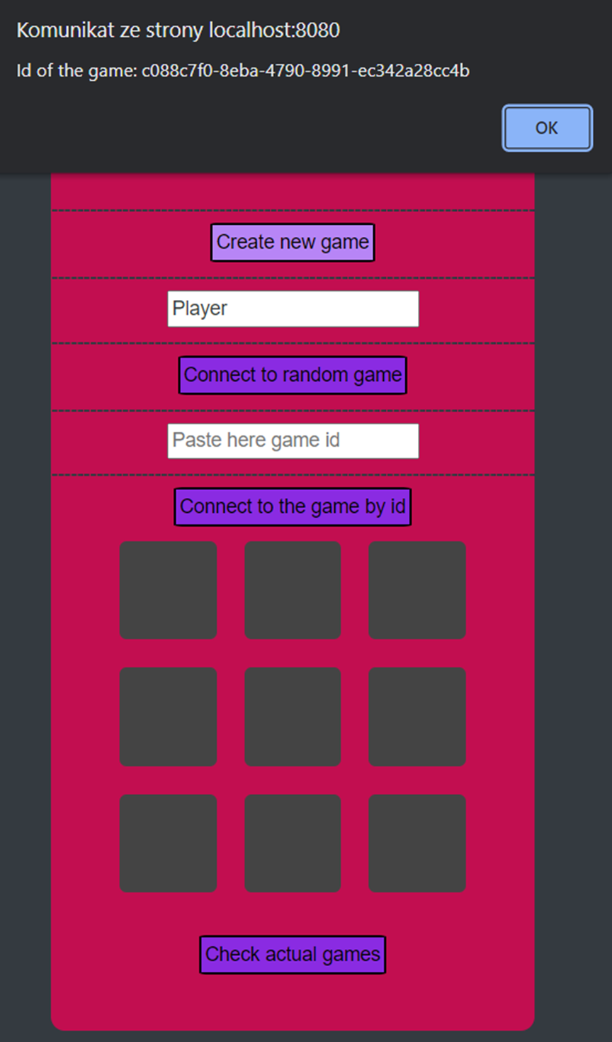 GitHub - TomKry5821/Tic-Tac-Toe-Web: Simple Tic Tac Toe web game