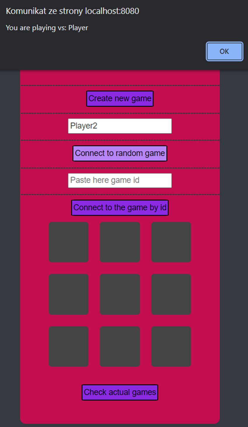 GitHub - TomKry5821/Tic-Tac-Toe-Web: Simple Tic Tac Toe web game