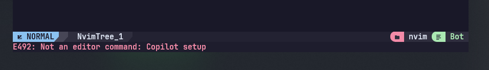 Copilot not working · Issue #1886 · NvChad/NvChad · GitHub