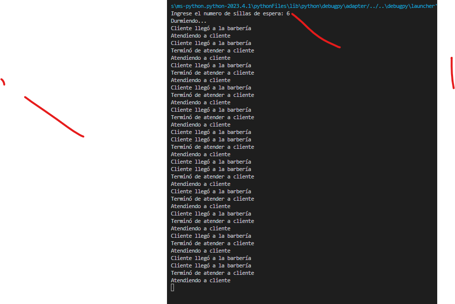 GitHub - Nachopedrero/barbero-durmiente: uso de semaforos y threading
