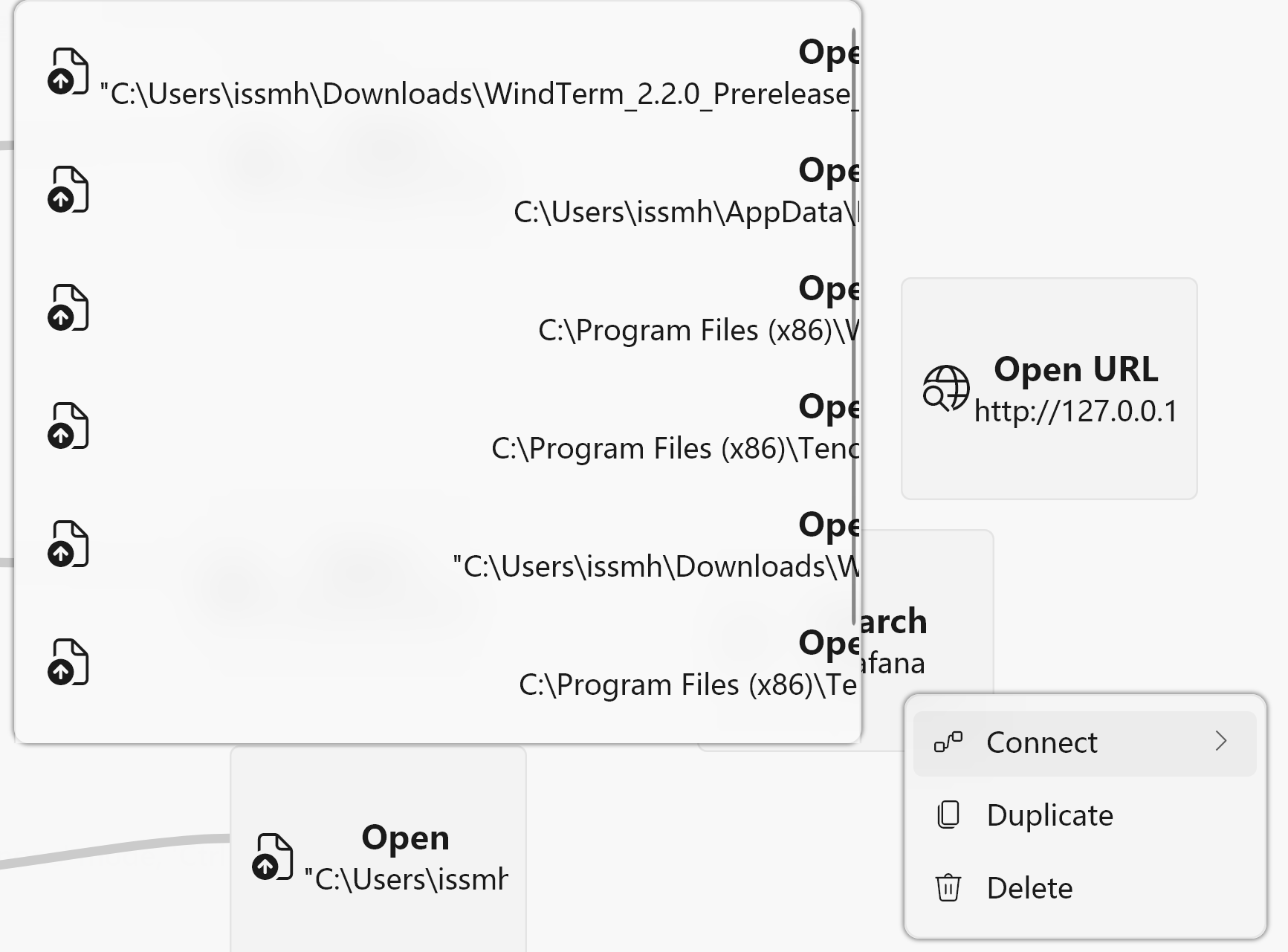 tasks connect window can't scroll by wheel · Issue #391 · adirh3/Fluent-Search · GitHub