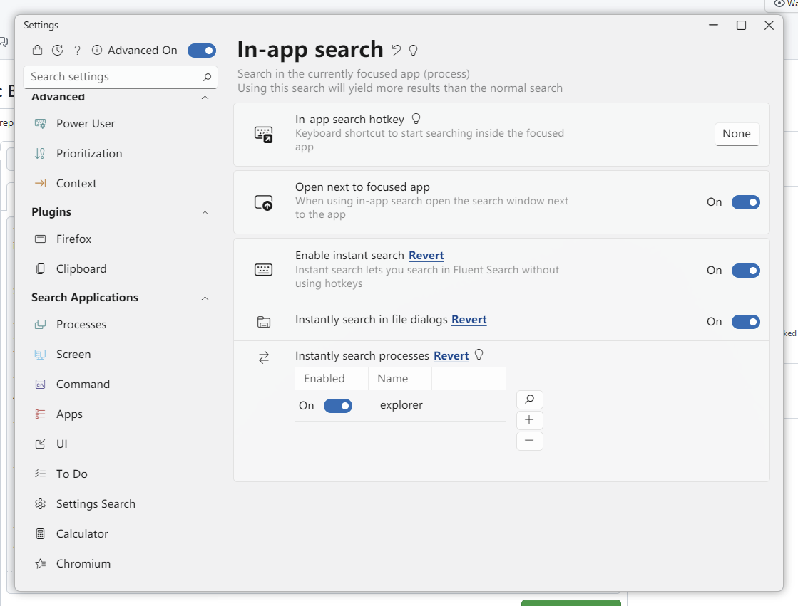 instant search not works properly on desktop · Issue #550 · adirh3/Fluent-Search · GitHub