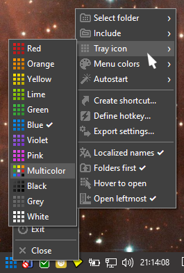 GitHub - fraktalfan/TrayMenu: An alternative, freely configurable Start ...