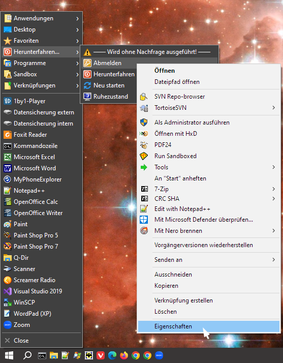 GitHub - fraktalfan/TrayMenu: An alternative, freely configurable Start menu for Windows