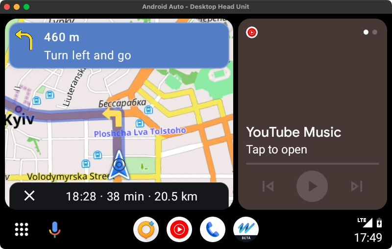 Android Auto split-screen issues, location don't moves to visible map area · Issue #16456 ...