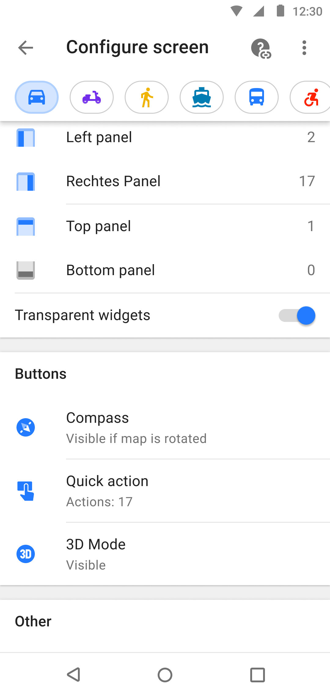 2.5D toggle button on map only available with location on and navigation off · Issue #16026 ...