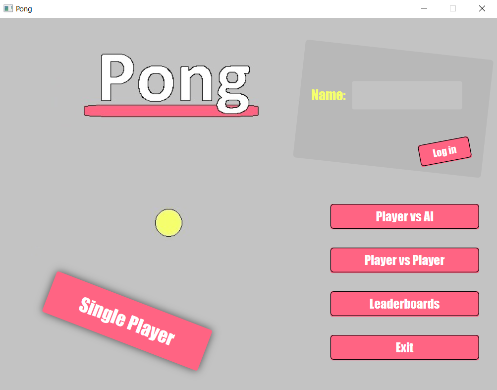 GitHub - leventekovacs/Pong