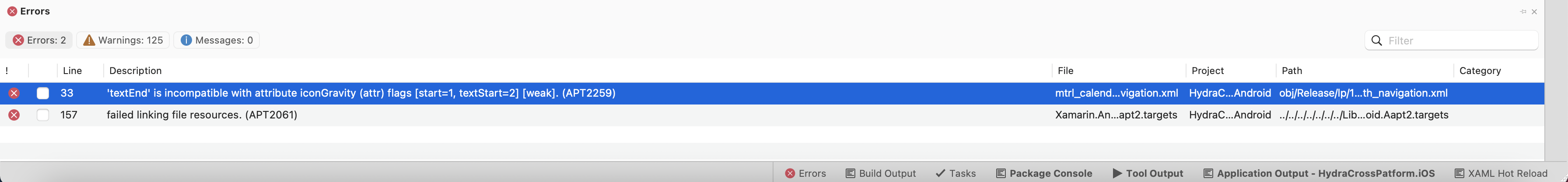 Not able to compile my Xamarin.Android application after upgrading to ...