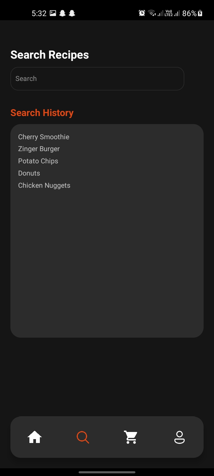 GitHub - aamir-v1/FoodRecipes: Food Recipes app UI design using react ...