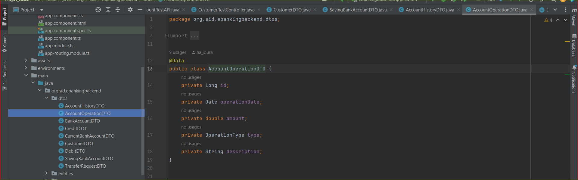 GitHub - hajarmanyani/Projet-J2EE: La soumission de mon projet qui ...